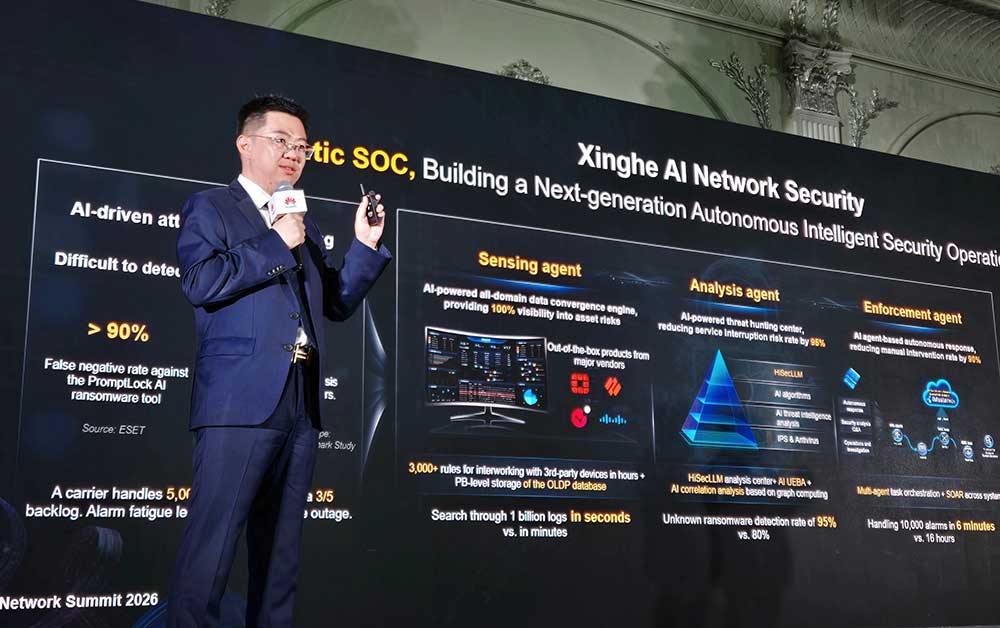 Huawei Launches Xinghe AI Network Security Agentic SOC to Build Next ...
